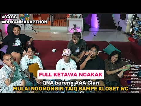 NGAKAK SAMPAI SESAK NAPAS‼️ AAA Clan BONGKAR HAL PALING KOCAK SAAT DI KAMAR MANDI