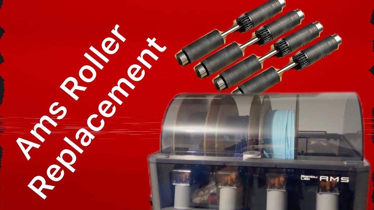 Replacing my AMS rollers (AMS roller replacement) - YouTube
