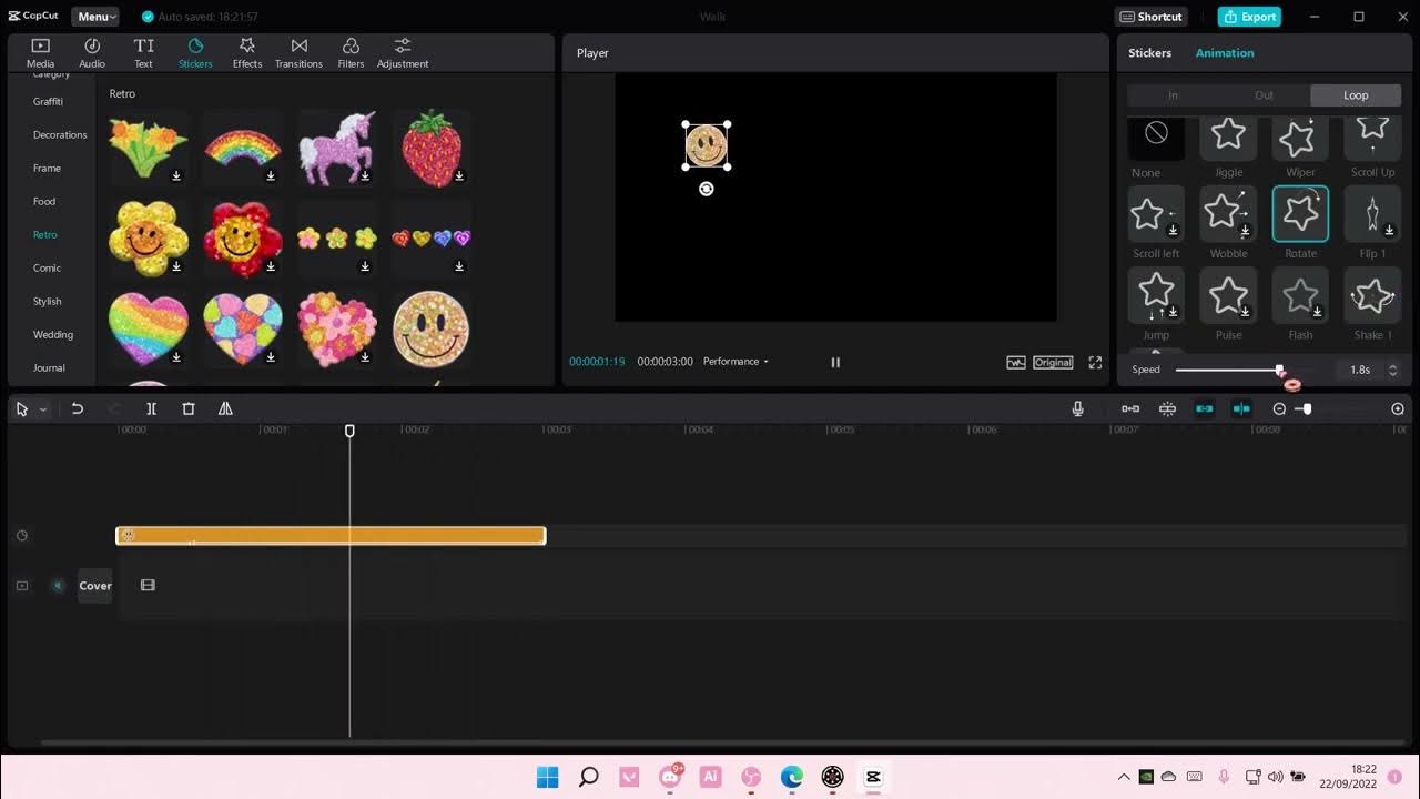 How To Animate Stickers On CapCut PC - YouTube