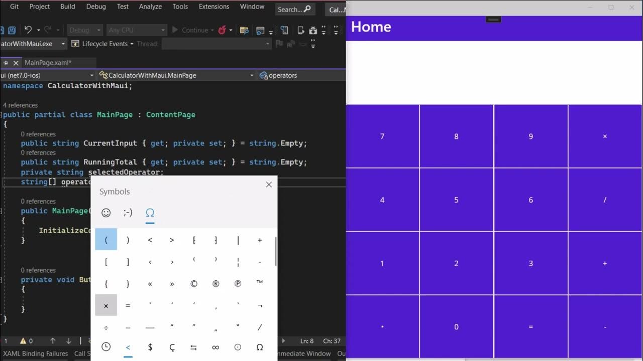 Calculator With .Net Maui for Beginner 2023 - YouTube
