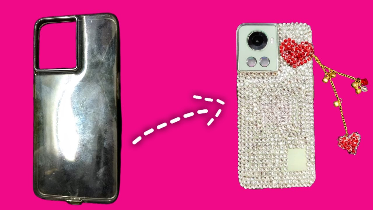 One plus 10 R back cover Diy ||🔥How to Make mobile cover 🥰/ decorete ...