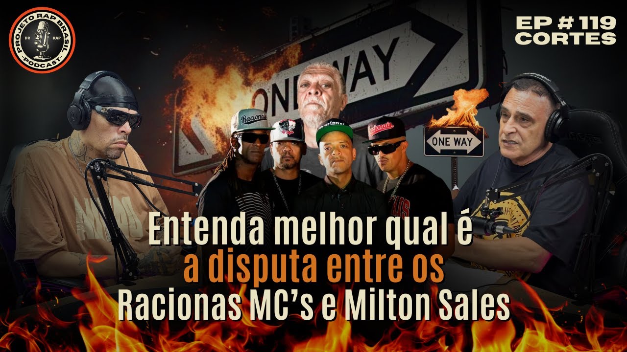 ENTENDA A TRETA ENTRE OS RACIONAIS MC'S E MILTON SALES - Cortes Projeto ...