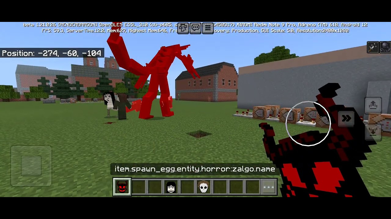 Minecraft the horror movie characters fight 😲 - YouTube