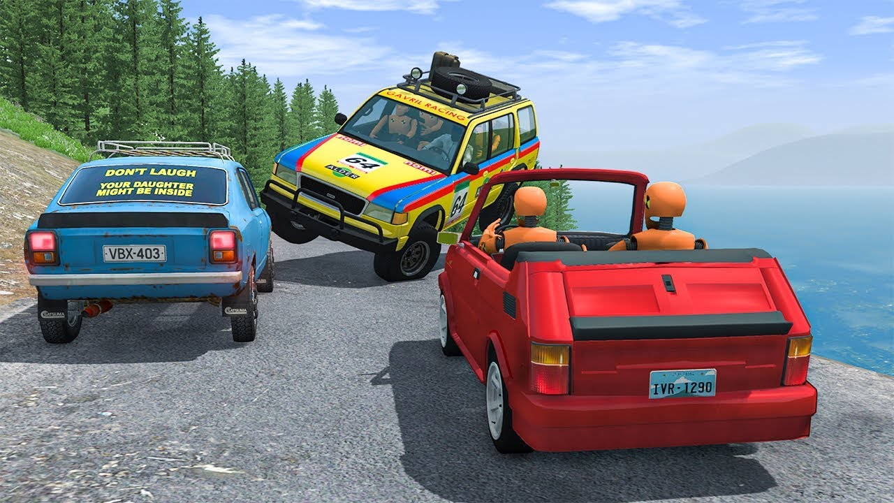 Traffic Crashes #11 - BeamNG DRIVE | SmashChan - YouTube