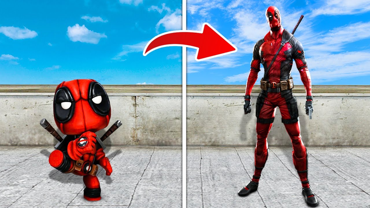 Upgrading DEADPOOL In to GOD In GTA 5... - YouTube