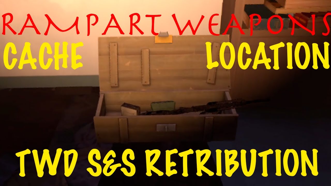 VR TWD S&S Chapter 2 Retribution WEAPONS CACHE LOCATION in RAMPART ...