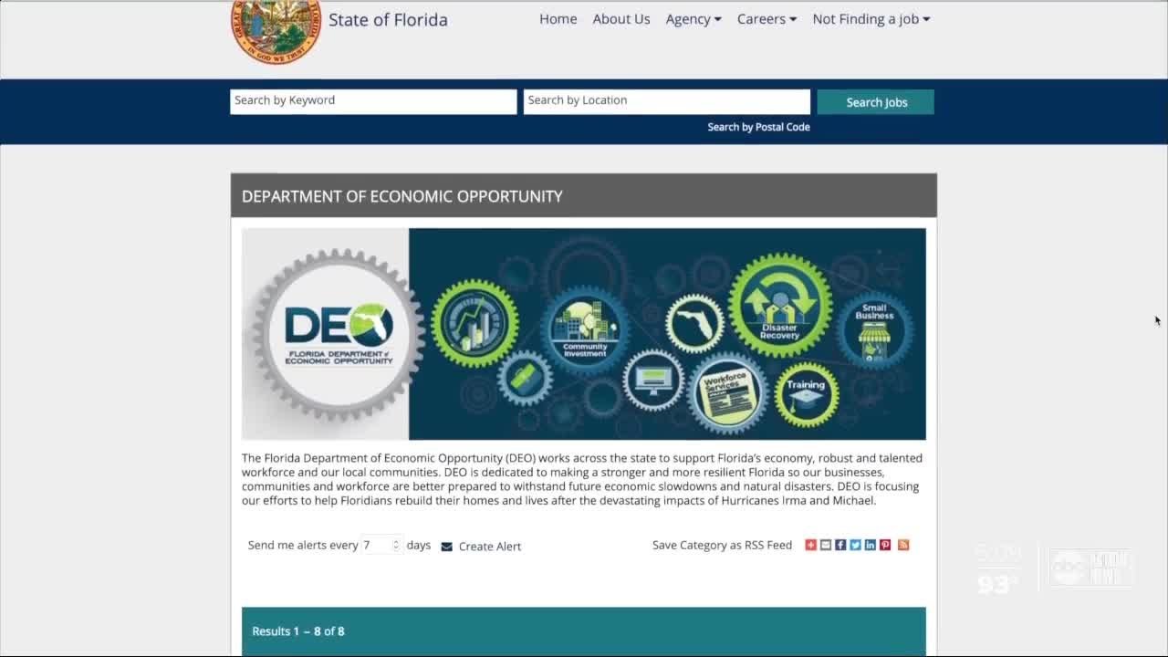 New 'virtual waiting room' on unemployment site - YouTube