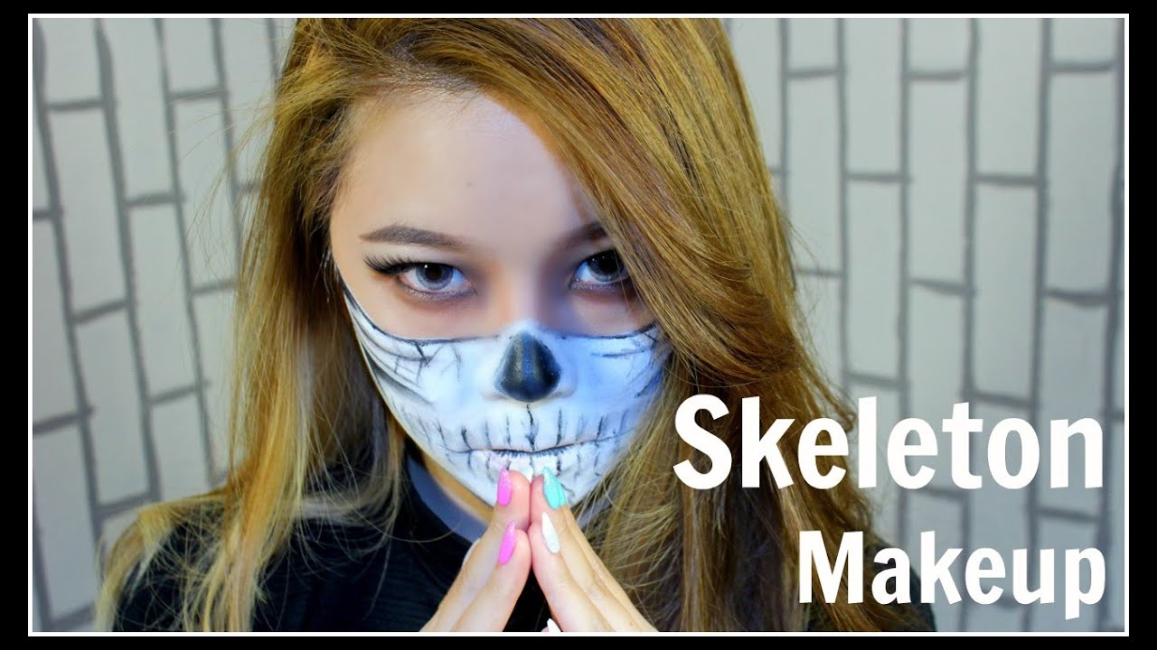 Skeleton Makeup - YouTube