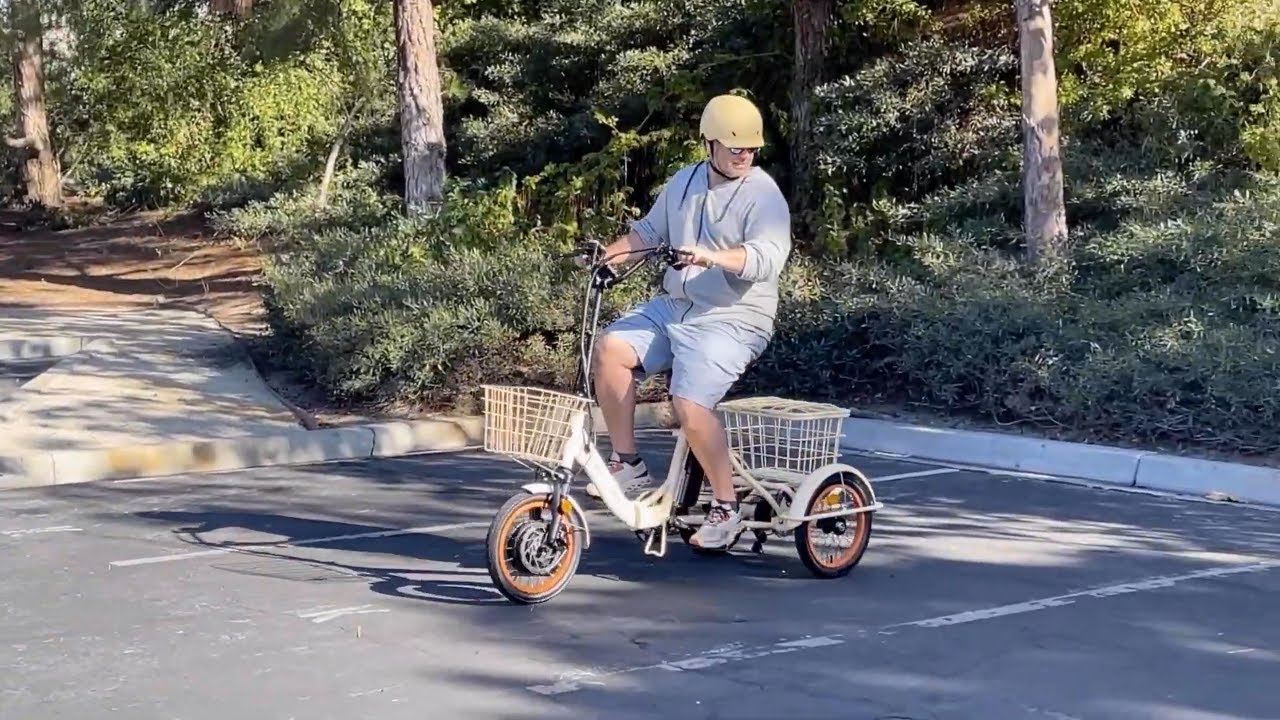 Electric Trike with Reverse! Meet the 3 Wheel EBike Redefining Mobility ...