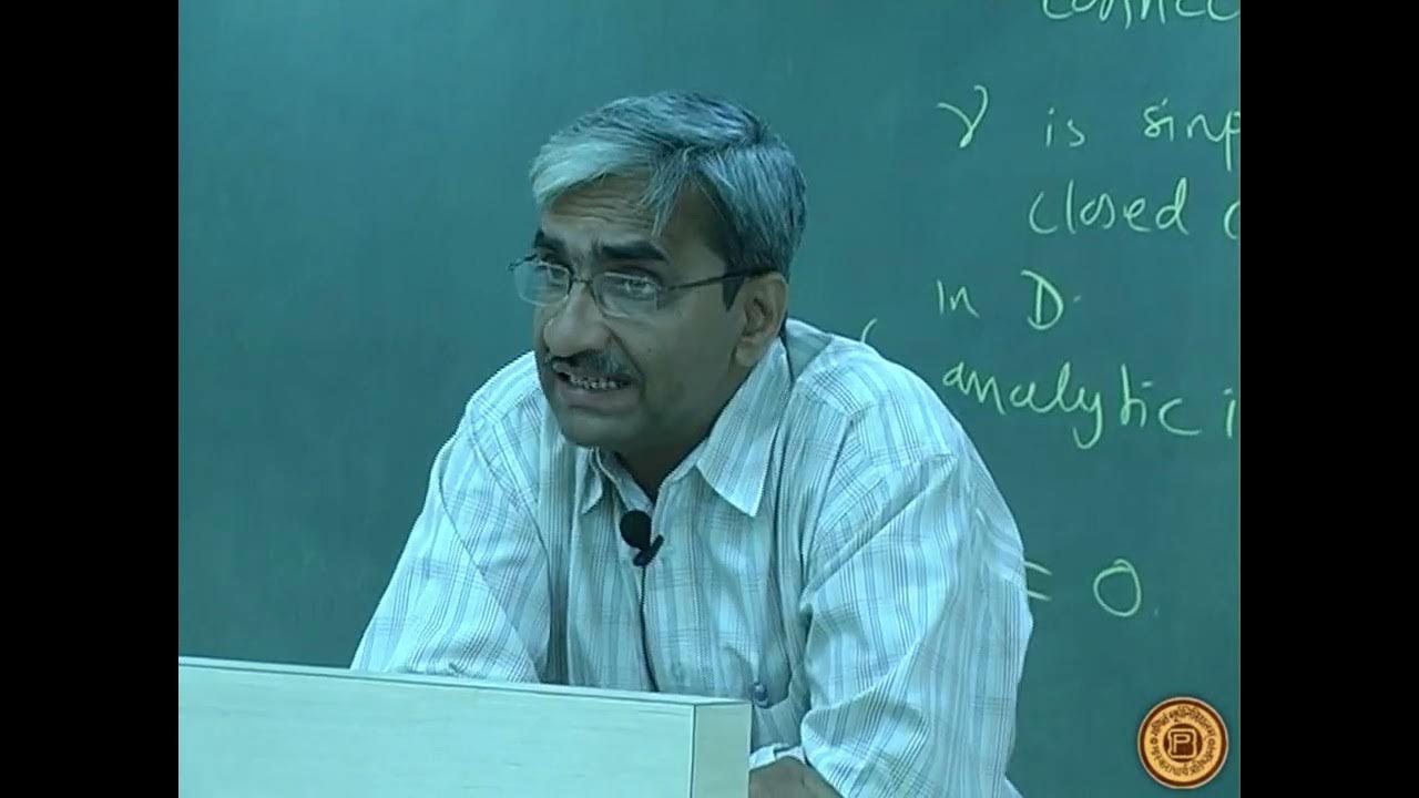Complex Analysis Lecture#40 by Prof. V. M. Sholapurkar : Maximum Modulus Theorem Part 2 - YouTube
