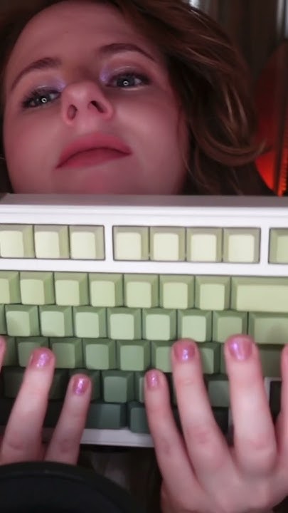 ASMR// keyboard sounds #asmrvideo #keyboard #typing #typingasmr #tapping #asmrcommunity # ...
