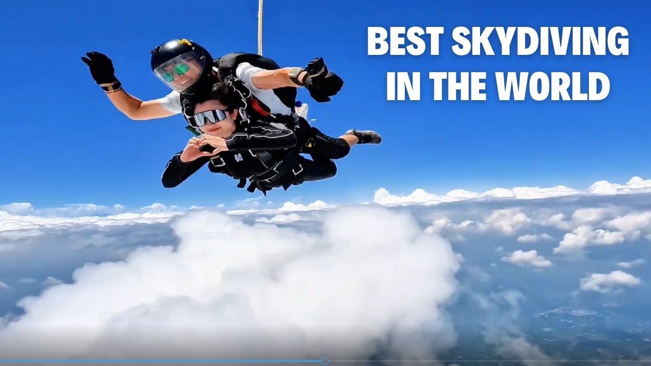 Best Skydiving in the World - YouTube