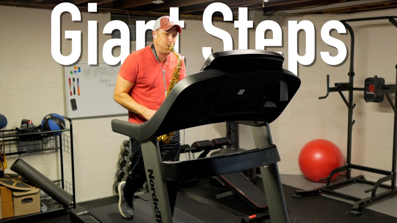 Giant Steps...while taking giant steps - YouTube