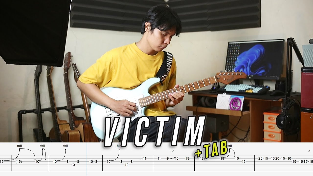 Avenged Sevenfold - Victim Guitar Solo + TAB - YouTube