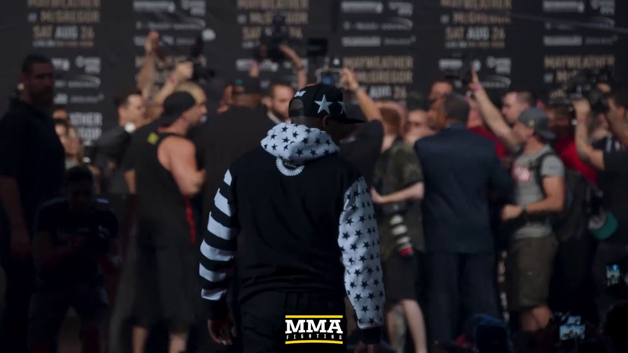 Floyd Mayweather Asks Team to Form Voltron - MMA Fighting - YouTube