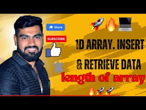 How to insert data in one dimensional array | How to display array in java in Marathi #array # ...