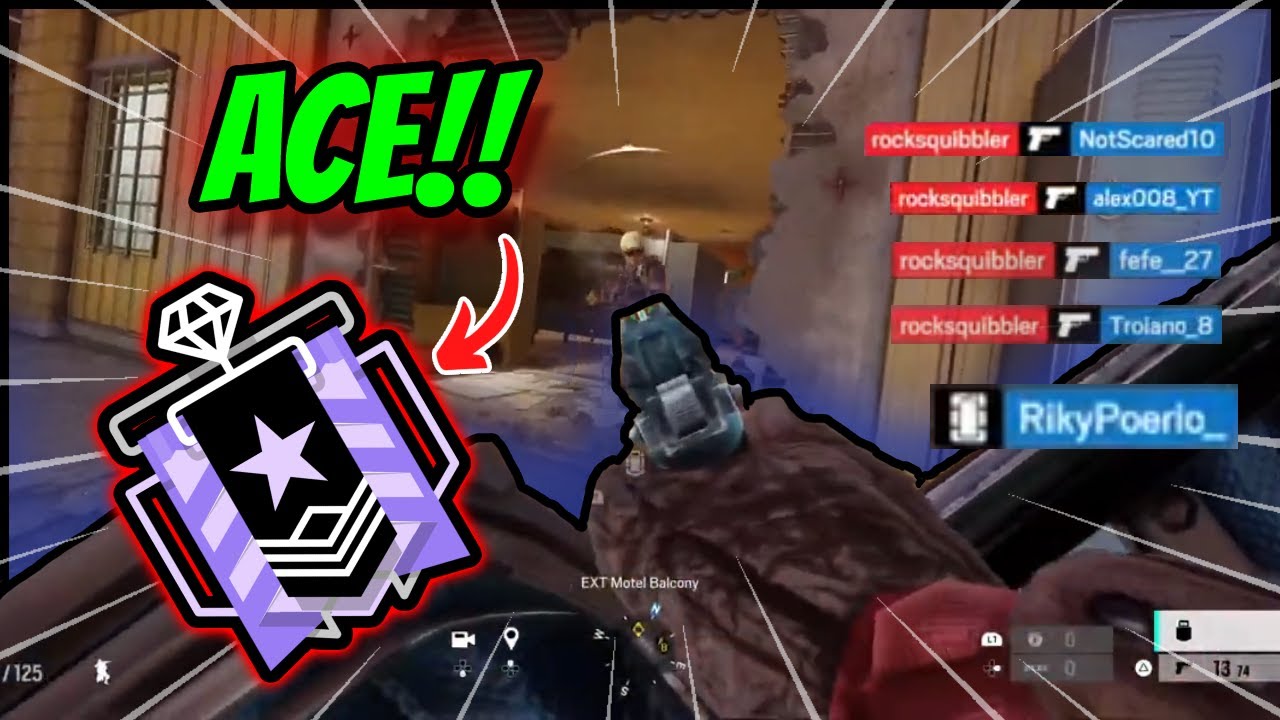 When a *Diamond* plays Montagne in *R6 Ranked* - Emerald to Champ in ...