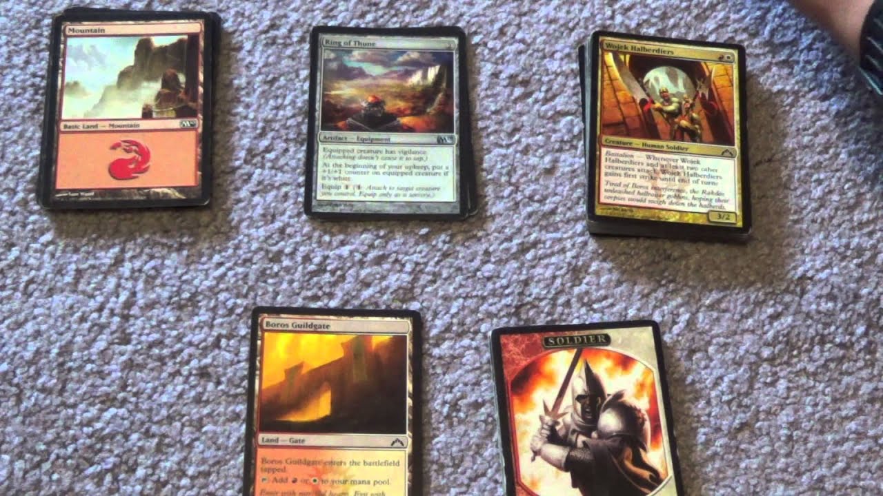 MTG Deck: Boros Battalion - YouTube