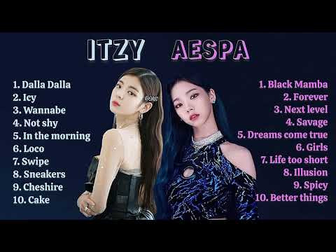 [ ITZY & AESPA ] PLAYLIST SONG  ||  choose your fav kpop ♡   #aespa #itzy