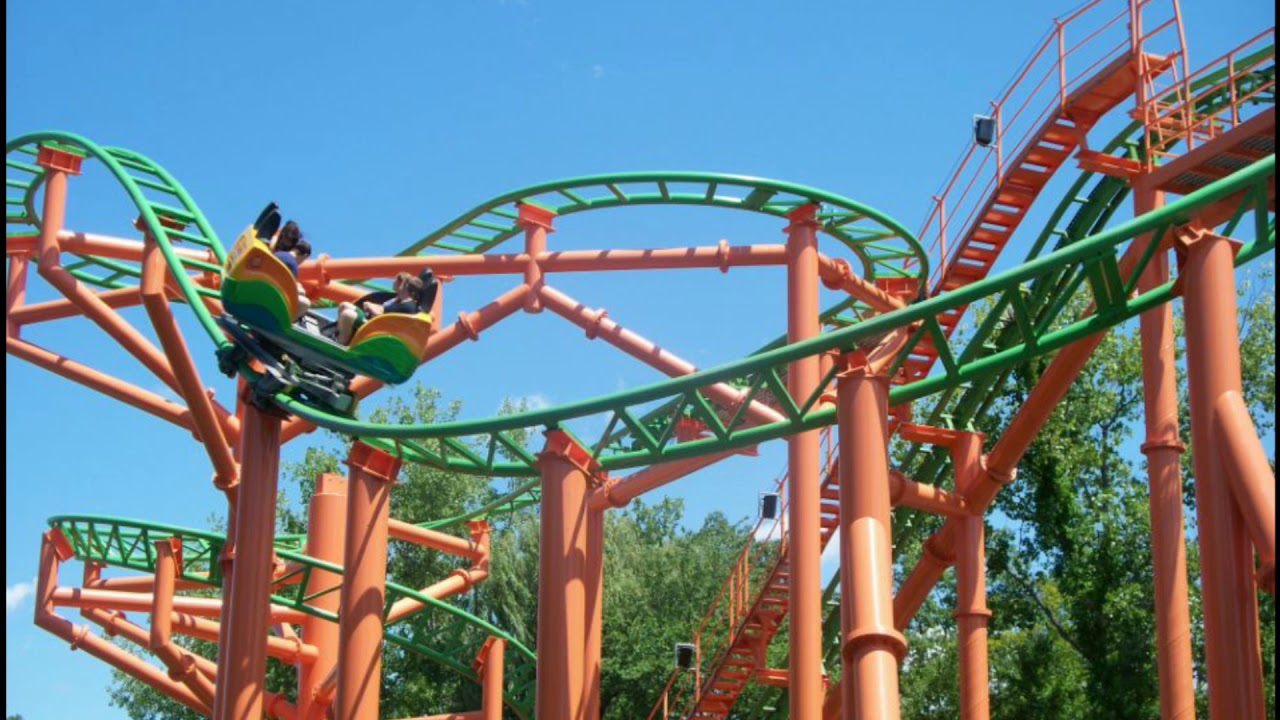 My Top 10 Best Coasters at Six Flags New England - YouTube