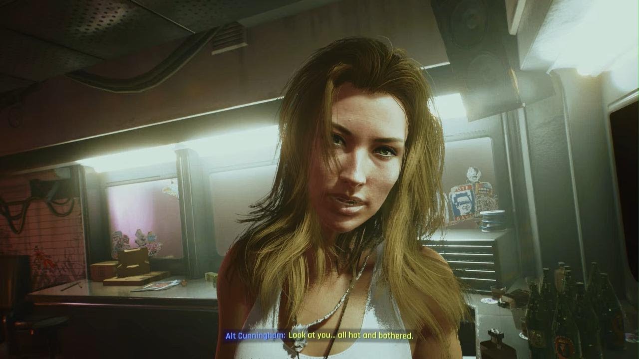 Cyberpunk 2077 JOHNNY AND ALT - YouTube