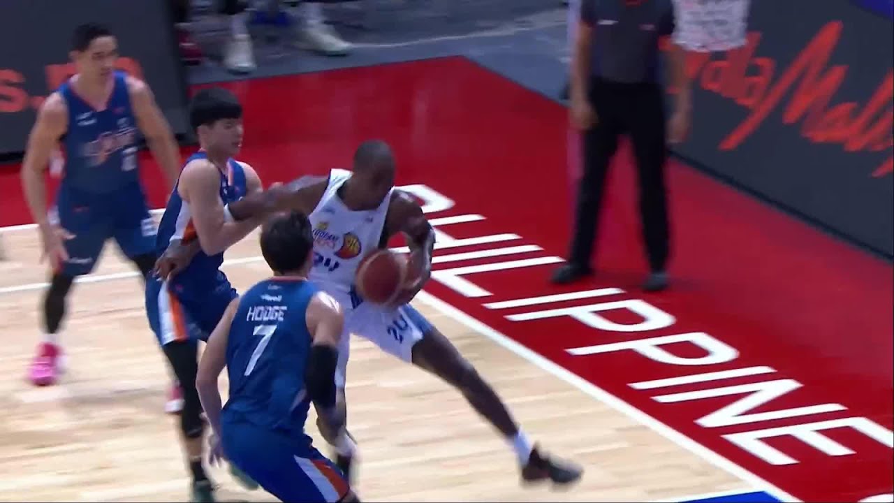 CJ Cansino WITH AN F1 ON RHJ in 2Q vs. TNT 🙅🏽 | PBA Season 49 Commissioner’s Cup - YouTube