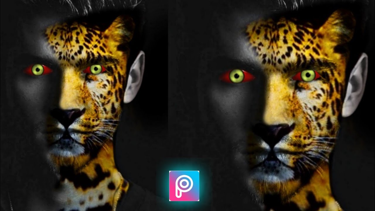 PicsArt Face Tiger Manipulation || PicsArt Photo Editing || PicsArt ...