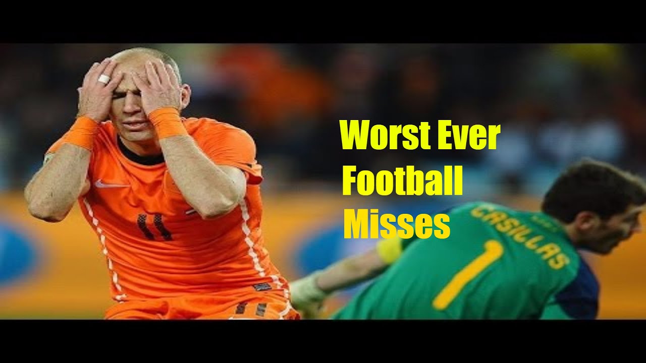 Worst Ever Football Misses !!! - YouTube