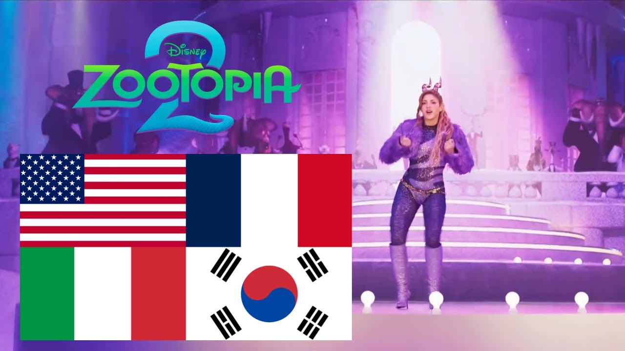 Zootopia 2 (2025 - 2026): Zoo in Multilanguage | Singing Shakira | HD ...
