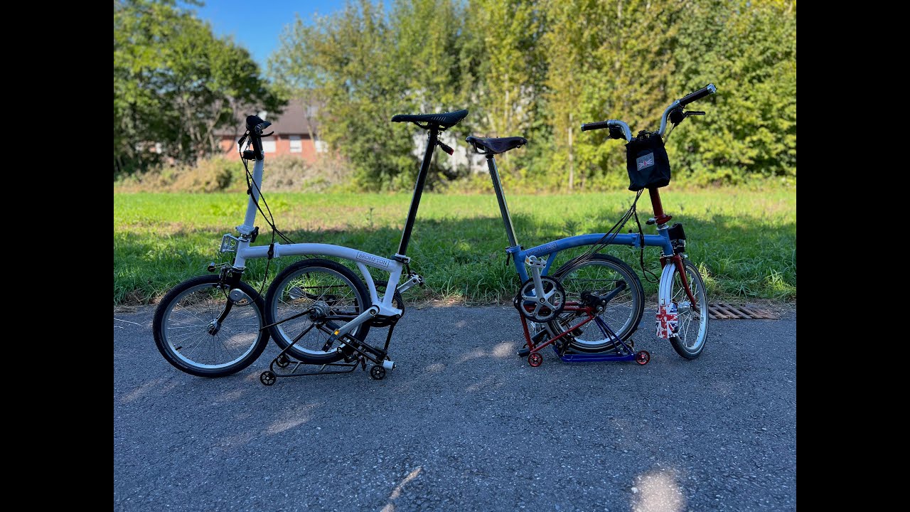Brompton A Line Vorstellung, Anpassungen und unsere Eindrücke - YouTube