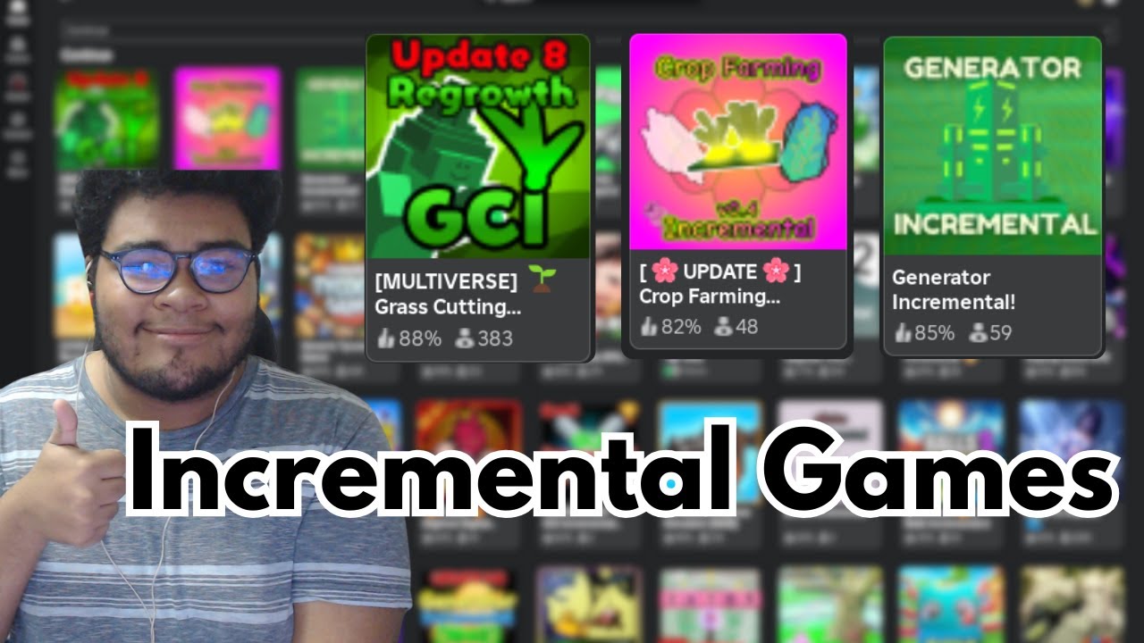 Incremental Games on roblox - YouTube