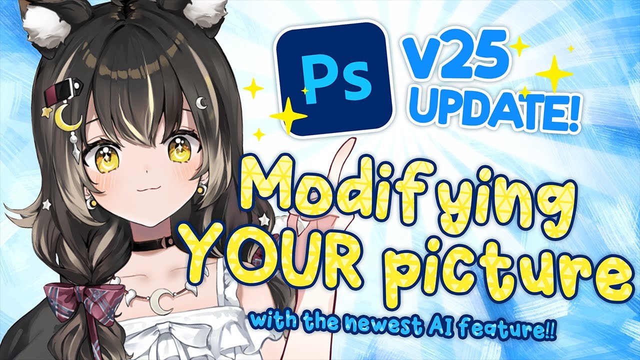 【Photoshop】MODIFYING YOUR PICS AGAIN, BUT WITH AI?! - YouTube