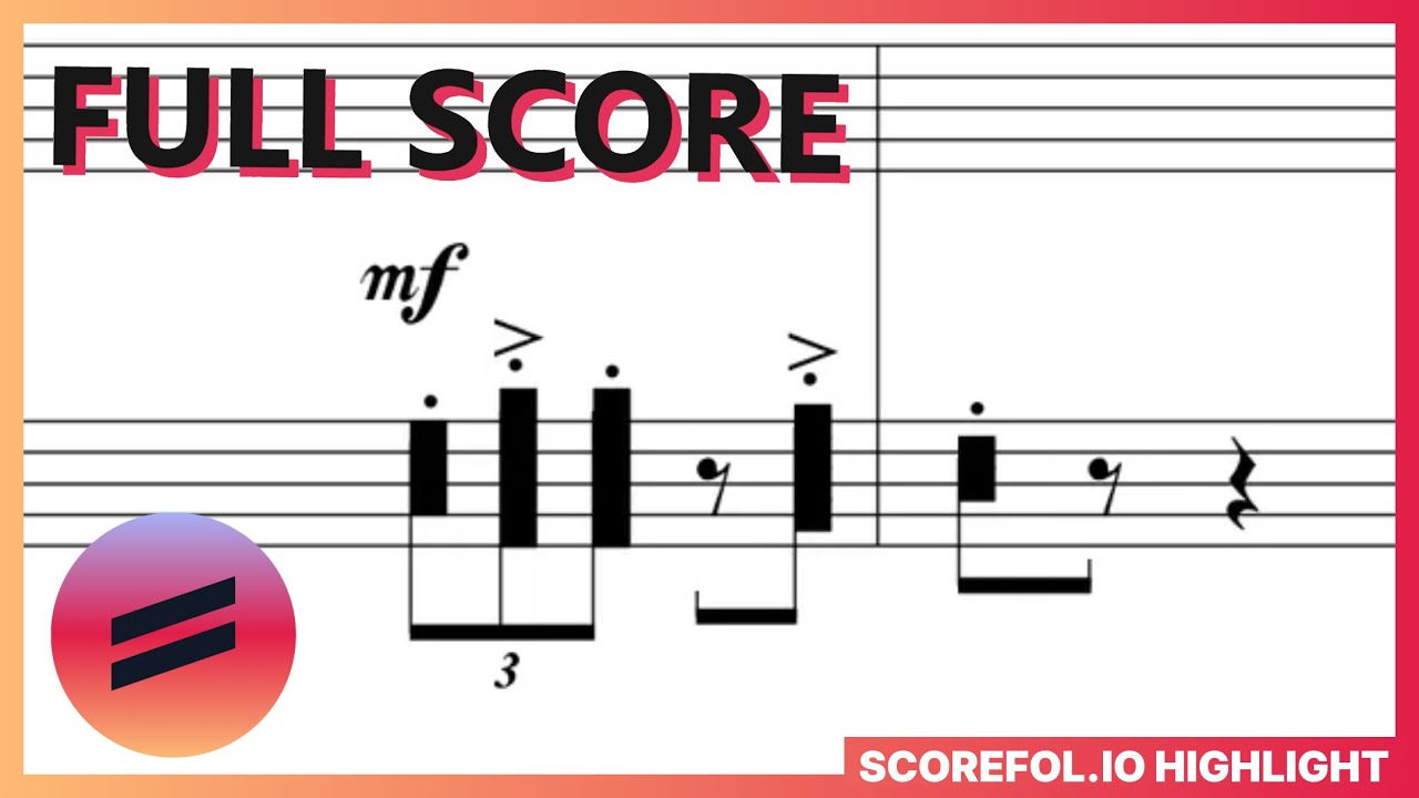 Ben Rieke — Words Without Songs [w/ score] - YouTube