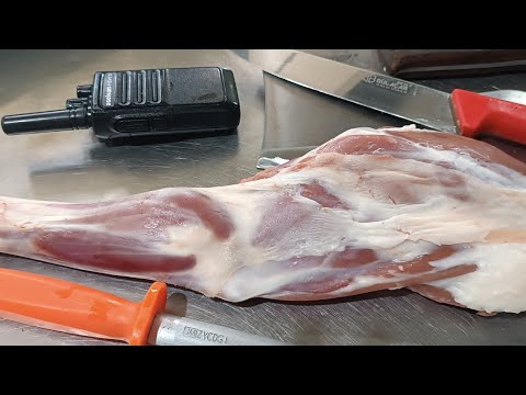 Quzu qolu,bir neçə üsulla kabablıq doğranma qaydası