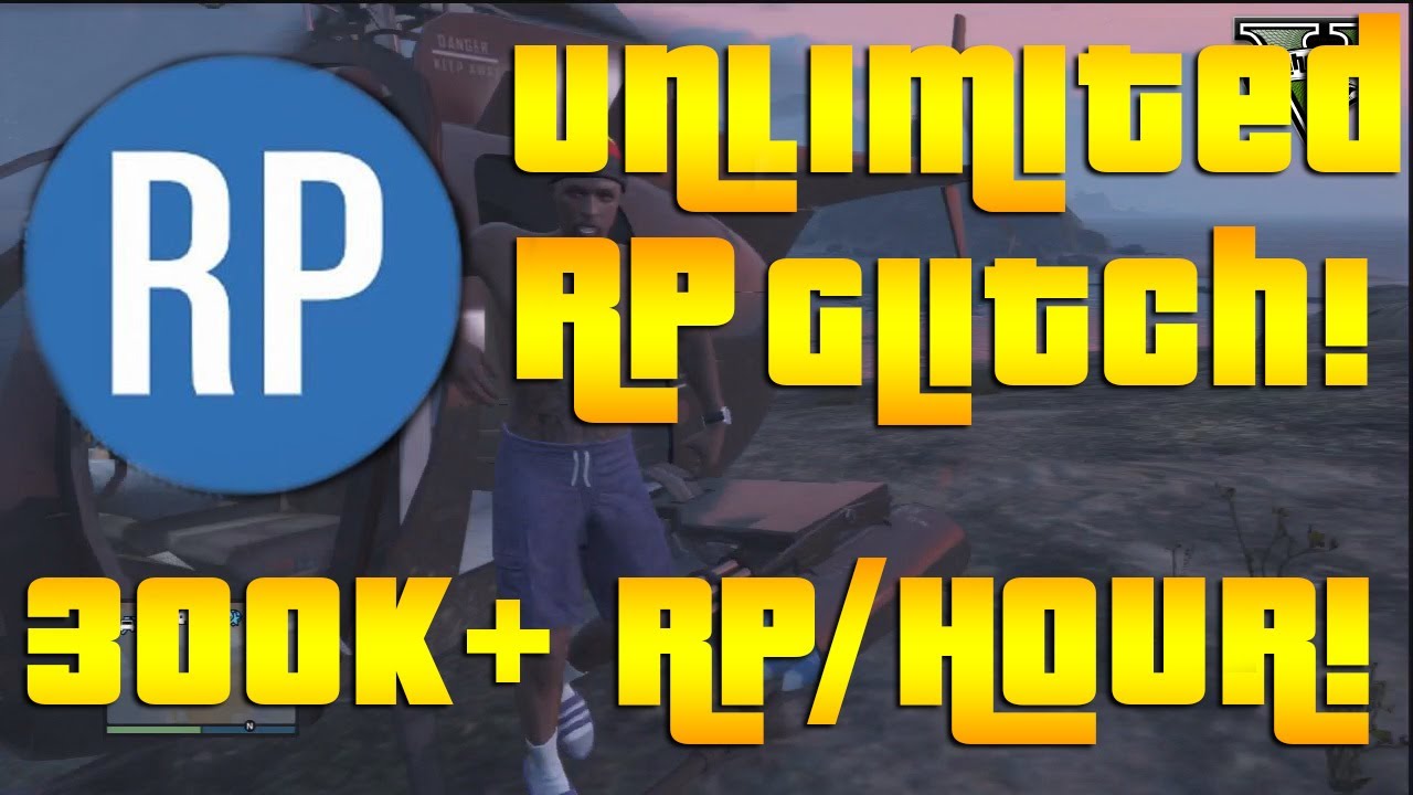 GTA 5 Online: *NEW!* UNLIMITED RP GLITCH! [300k+ RP/Hour!] - YouTube