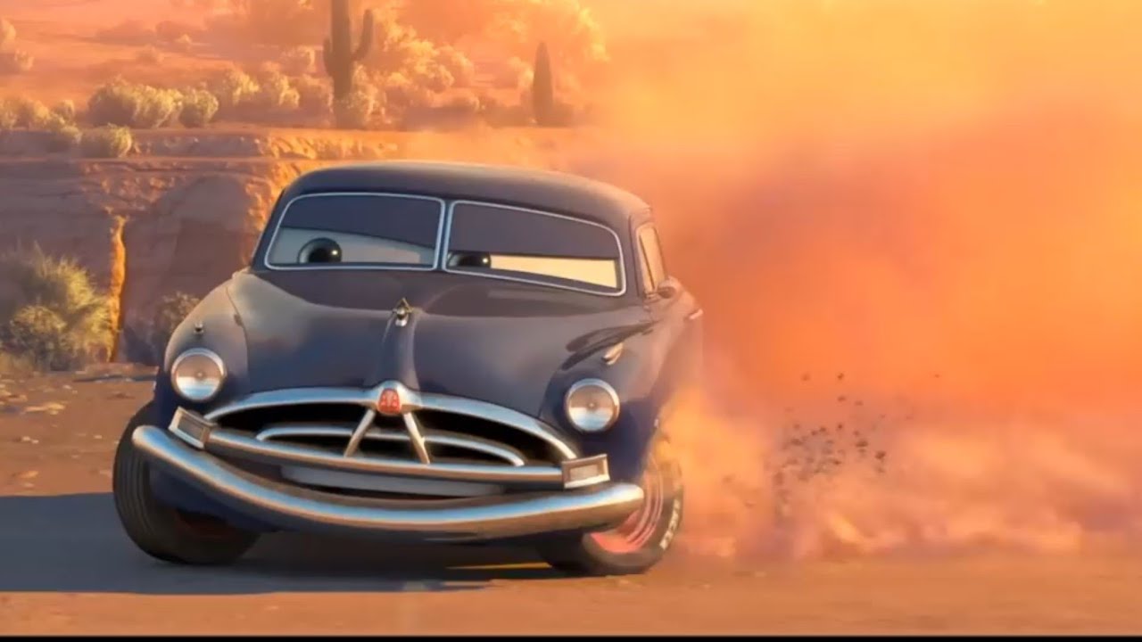 Doc Hudson's Legendary Drift Move in Cars 2006 Movie! - YouTube
