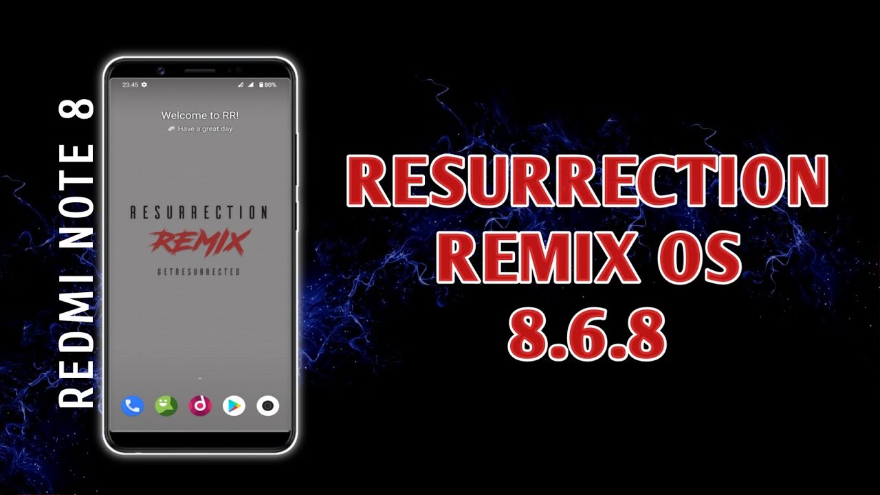 REVIEW RESURRECTION REMIX 8.6.8 Android 10 Redmi Note 8 | RR OS Custom ...