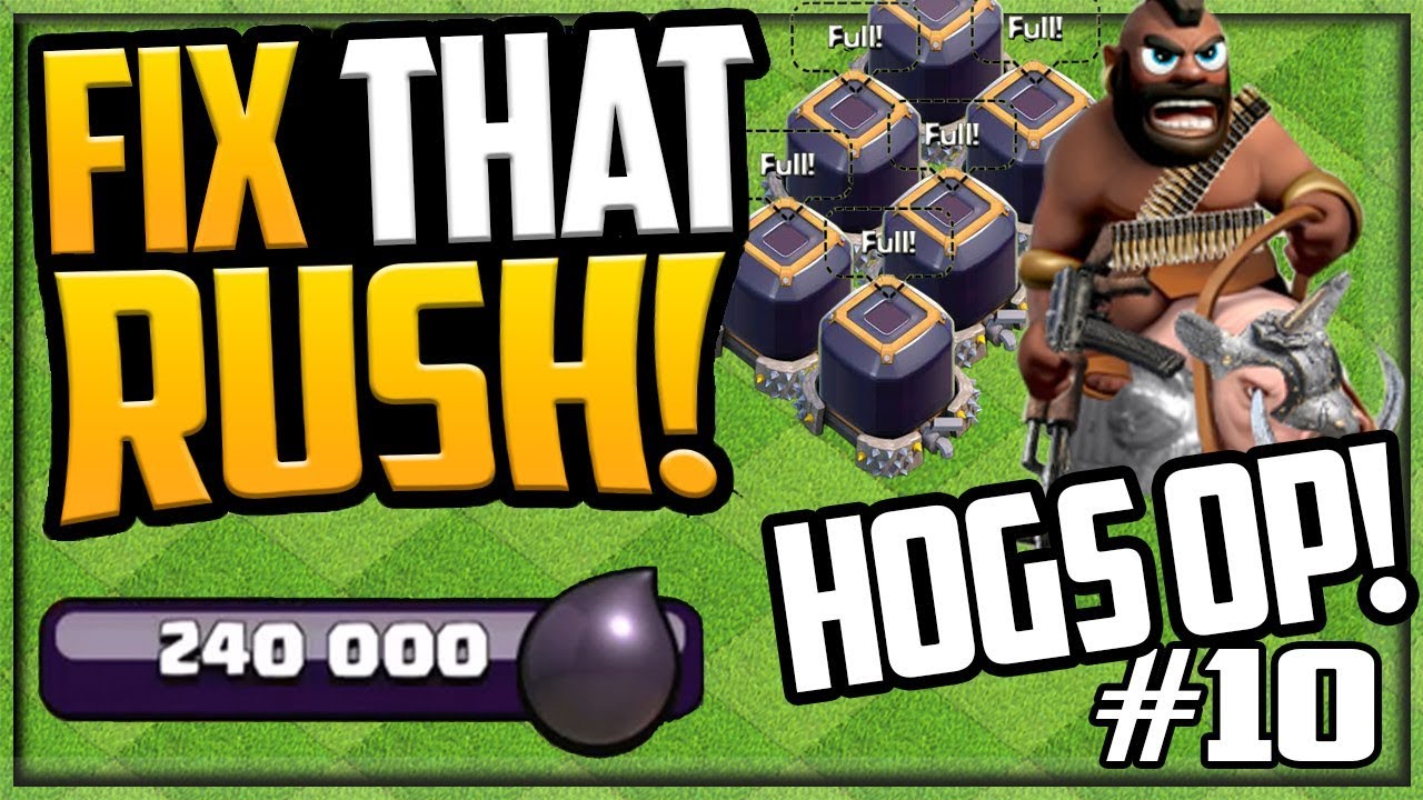 OVERPOWERED Farmers?! GEM, MAX, Fix That Rush - Clash of Clans ...