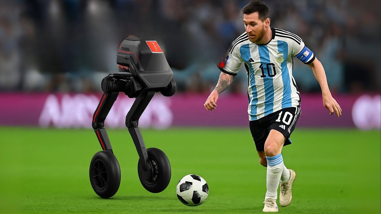 China's Messi Robot? TRON 1 Stands Tall Inside a Moving Truck! - YouTube