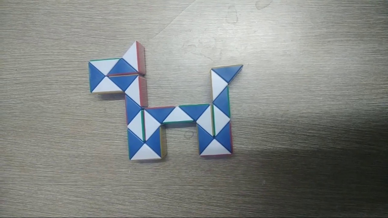 || How to make Dog with Snake Cube || Cubical Art - YouTube