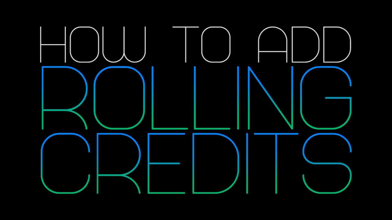 How To Add Rolling Credits In Adobe Premiere Pro YouTube how-to-add-rolling-credits-in-adobe-premiere-pro-youtube