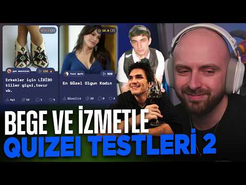 MEMREYİLDİZ BEGE VE İZMETLE QUIZEI TESTİ ÇÖZÜYORUZ #2