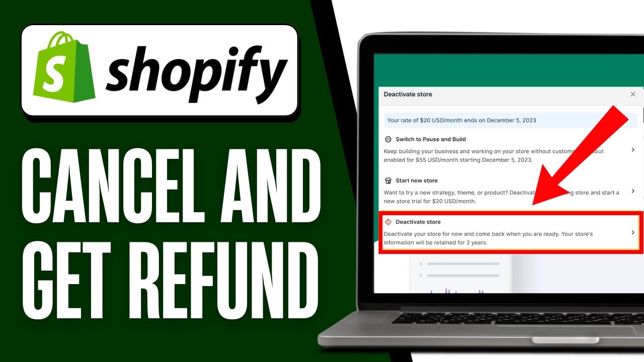 How to Cancel Shopify Subscription and Get Refund (Easy Steps! ) - YouTube
