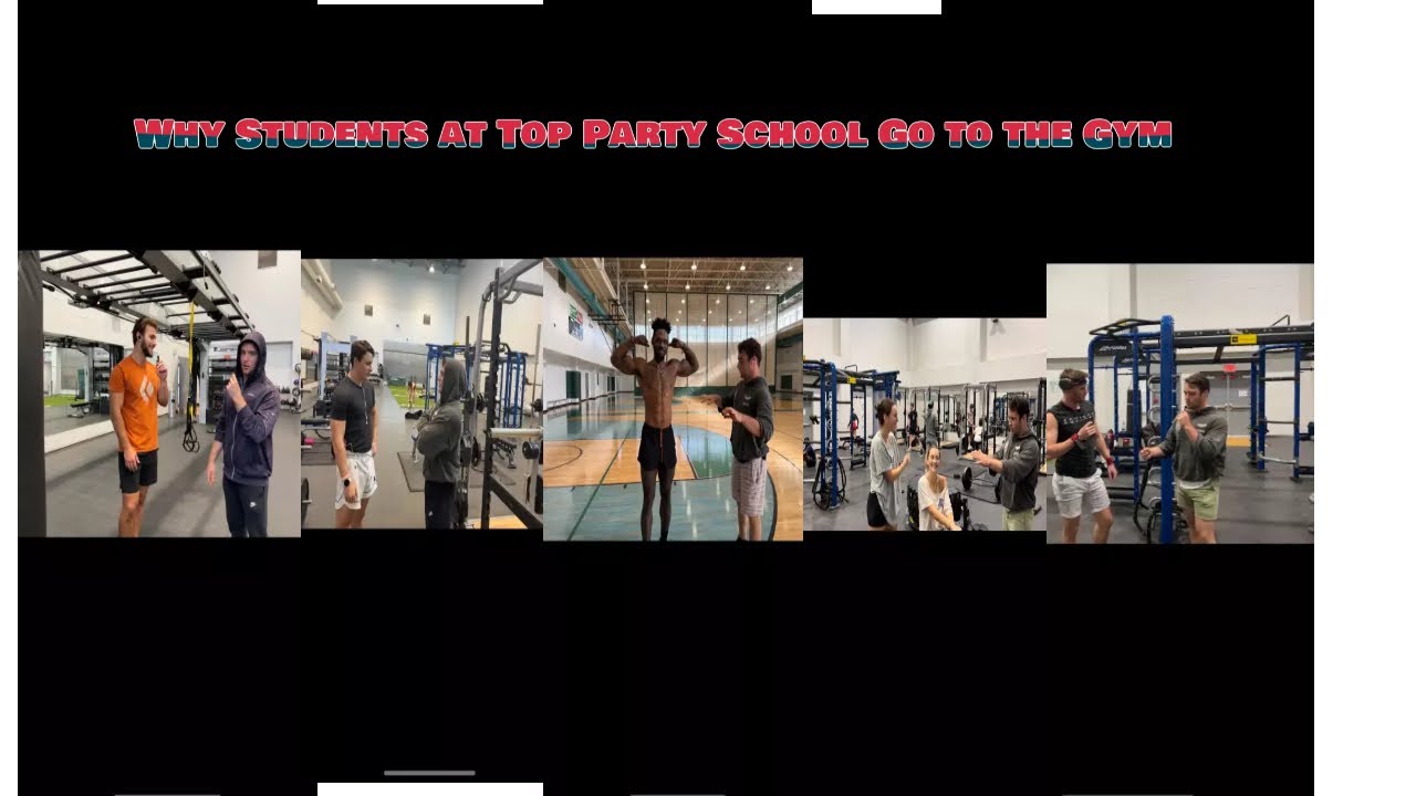 Why Students at Top Party School Go Gym - YouTube