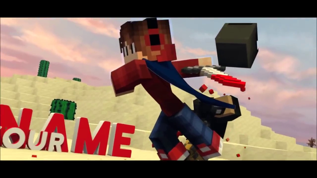 FREE 3D Best Minecraft Intro Template #479 Blender Downloaded from ...