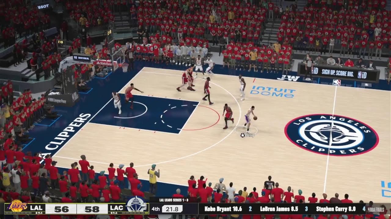 NBA 2K25 ALL STAR LEAGUE CHAMPIONSHIP Game 2: Lakers vs Clippers - YouTube