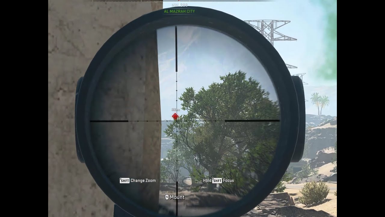 600M Blind DMZ Headshot through a tree? - YouTube