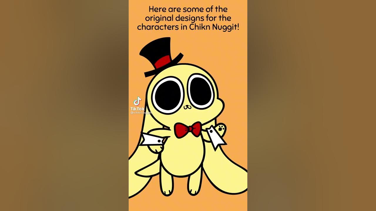 The Original Chikn Nuggit Character Designs Chiknnuggit Youtube