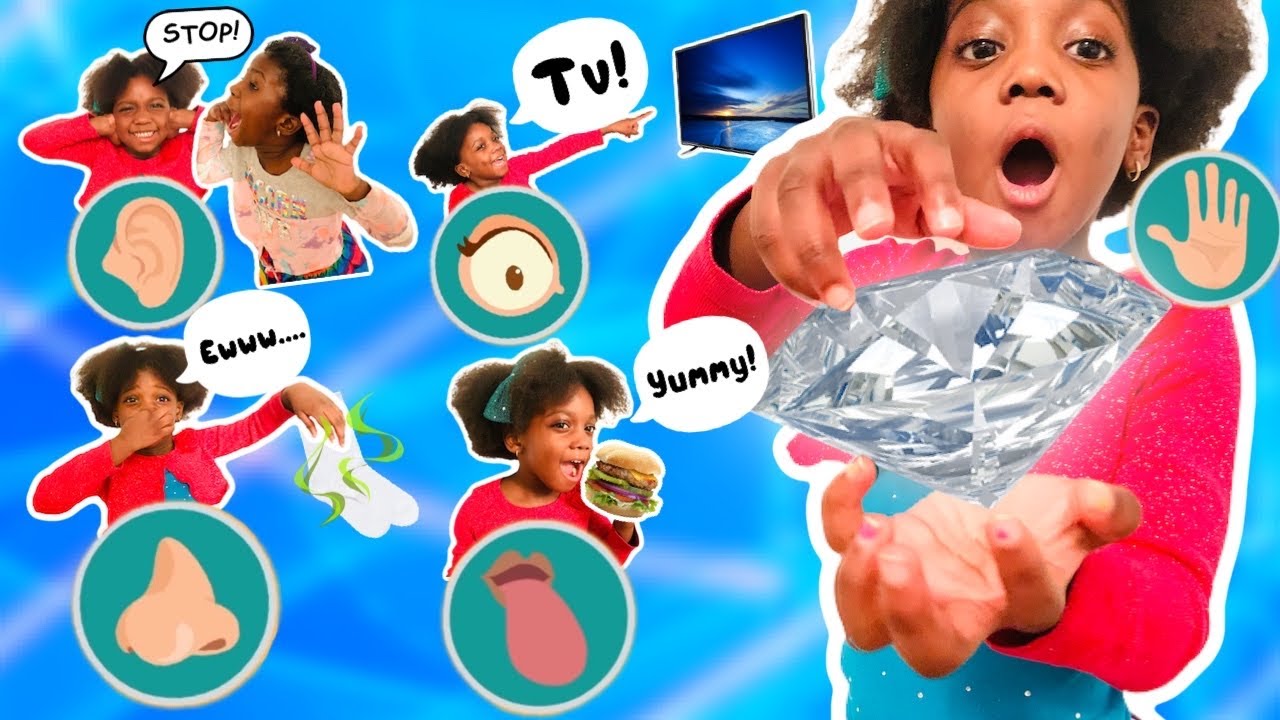 What are The Five Senses? | The Silly Cookie Kids - YouTube