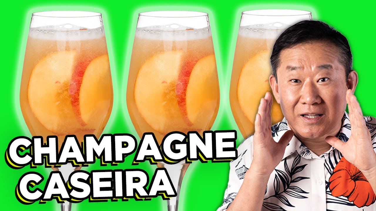 COMO FAZER CHAMPAGNE (SEM ÁLCOOL) COM PROBIÓTICOS | Peter Liu - YouTube